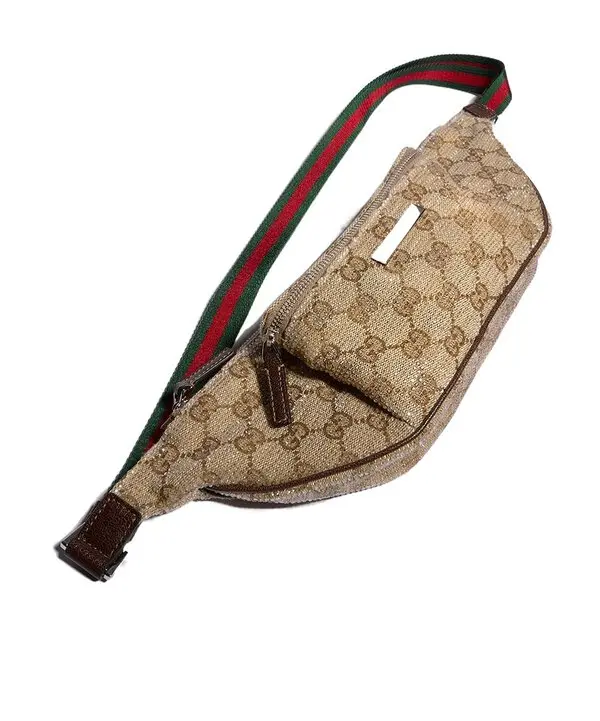 Gucci Flatpack Crystal Belt Bag