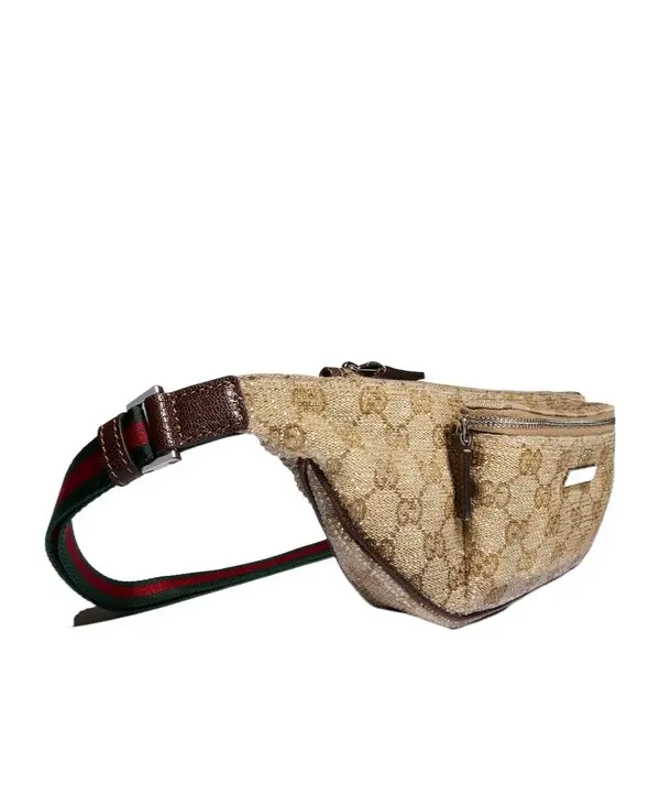 Gucci Flatpack Crystal Belt Bag