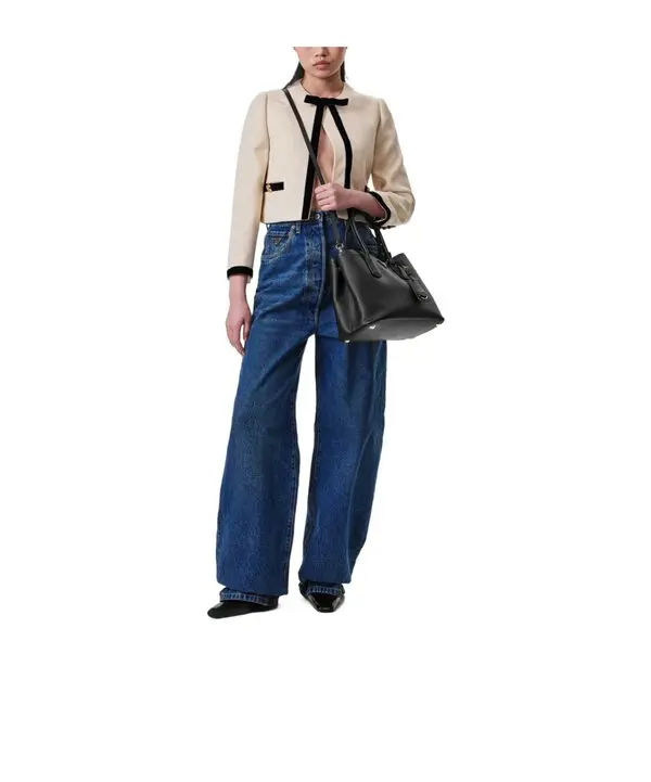 Prada Solid Color Top Handle Bag