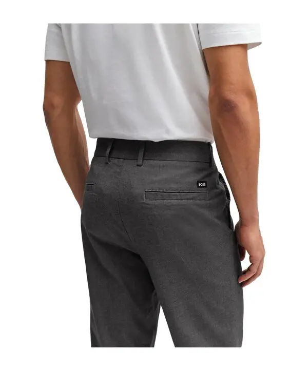 Hugo Boss Charcoal Suit Trousers