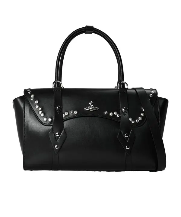 VIVIENNE WESTWOOD Solid Color Handle Bag - No
