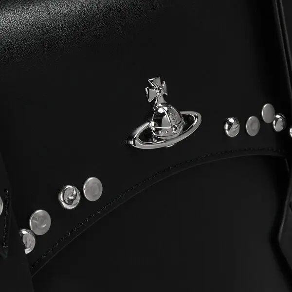 VIVIENNE WESTWOOD Solid Color Handle Bag