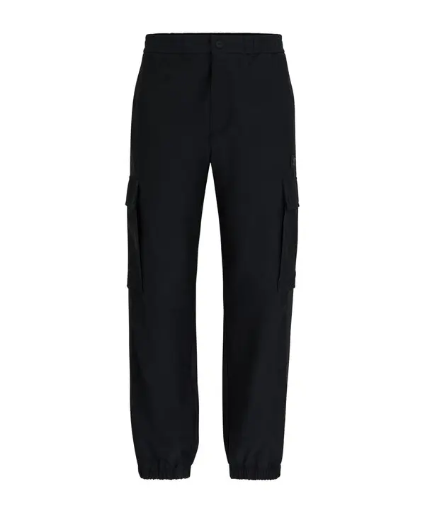 Hugo Boss Cargo Jogger Trousers - Black