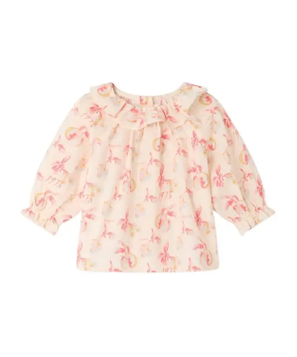 Bonpoint Dolci Cherry Print Blouse
