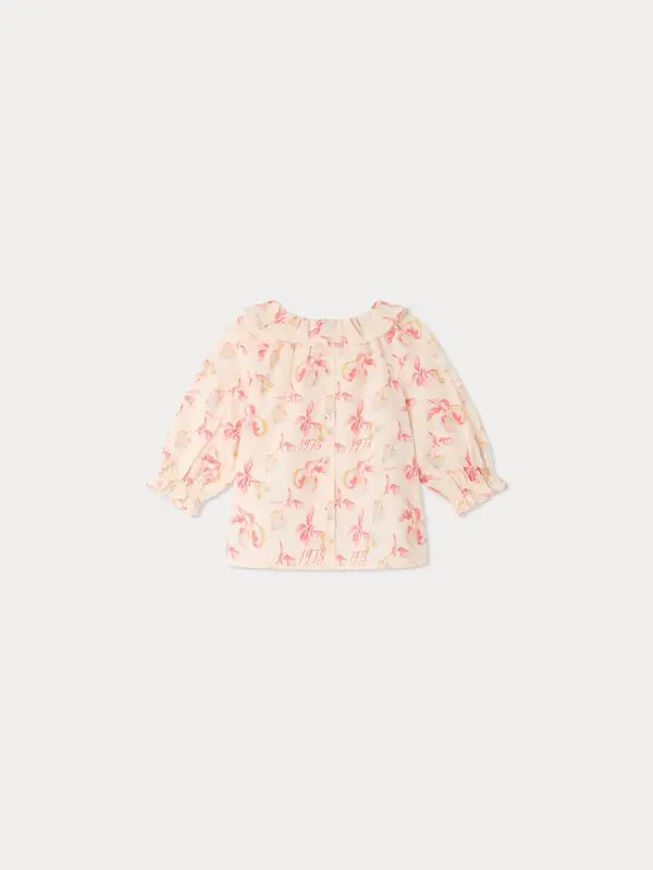 Bonpoint Dolci Cherry Print Blouse