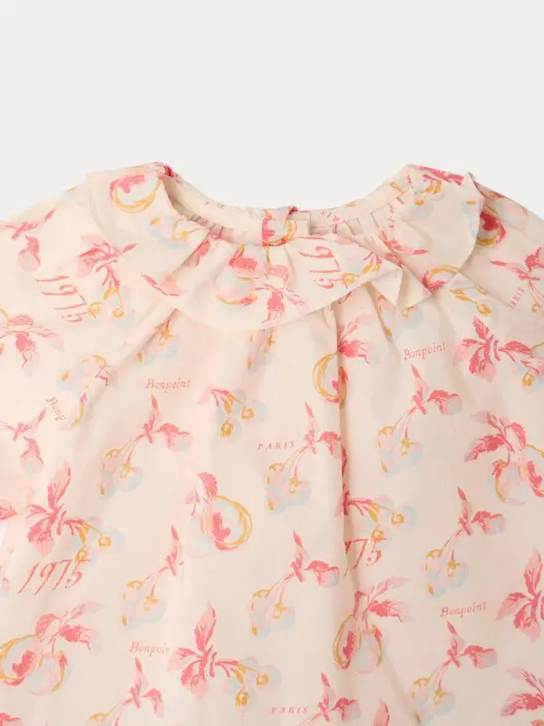 Bonpoint Dolci Cherry Print Blouse
