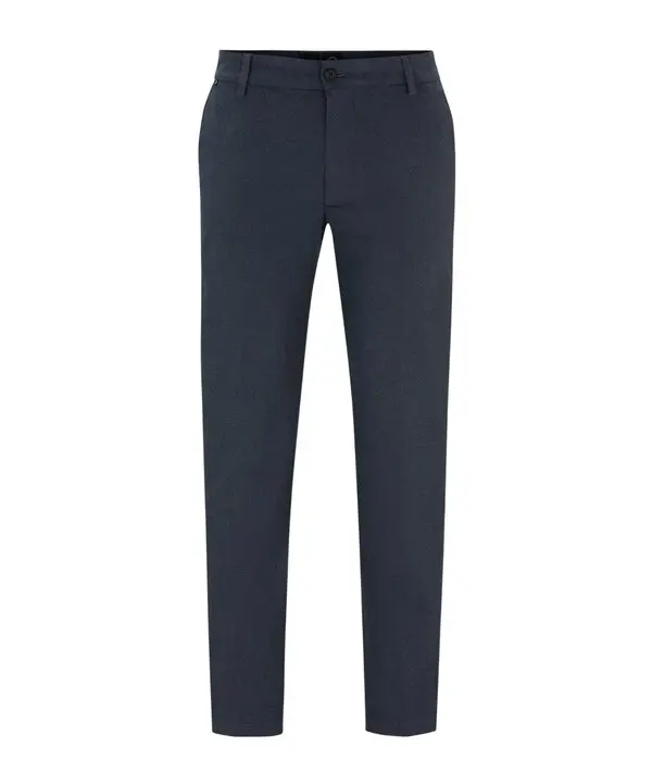 Hugo Boss Dark Navy Chino Trousers