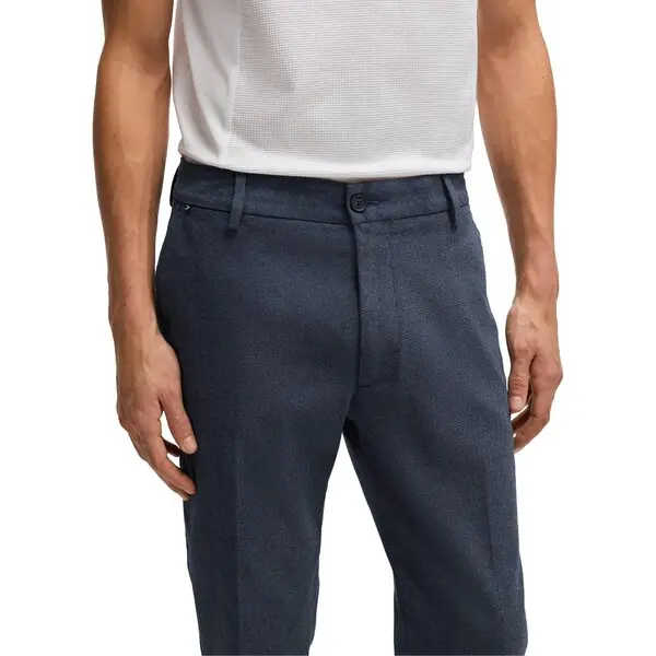 Hugo Boss Dark Navy Chino Trousers