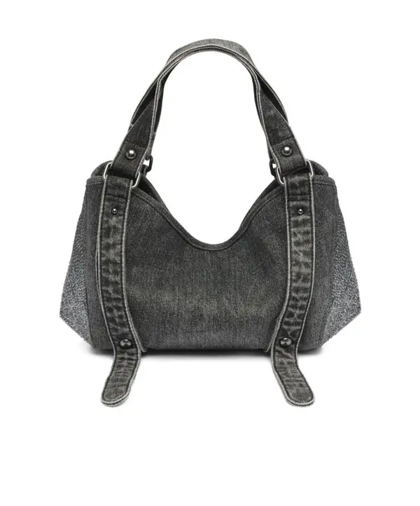 DIESEL® D-one-small Top-handle Bag In Crystal Solarised Denim