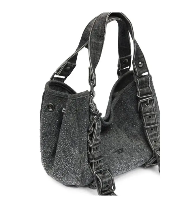 DIESEL® D-one-small Top-handle Bag In Crystal Solarised Denim