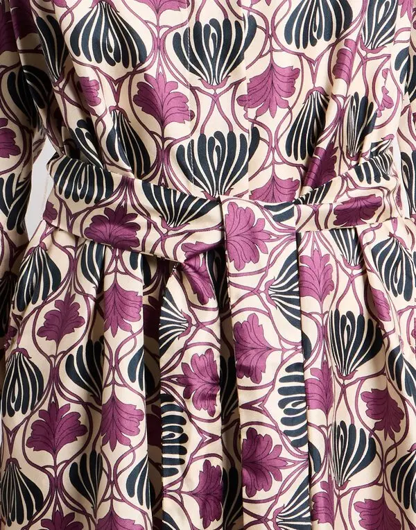 Max Mara Printed Silk Shirt Dress