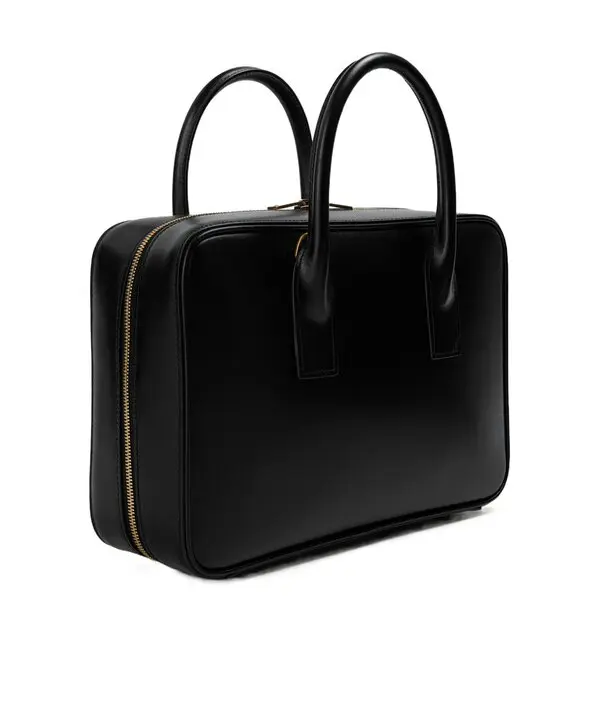 Saint Laurent Solid Color Handle Bag