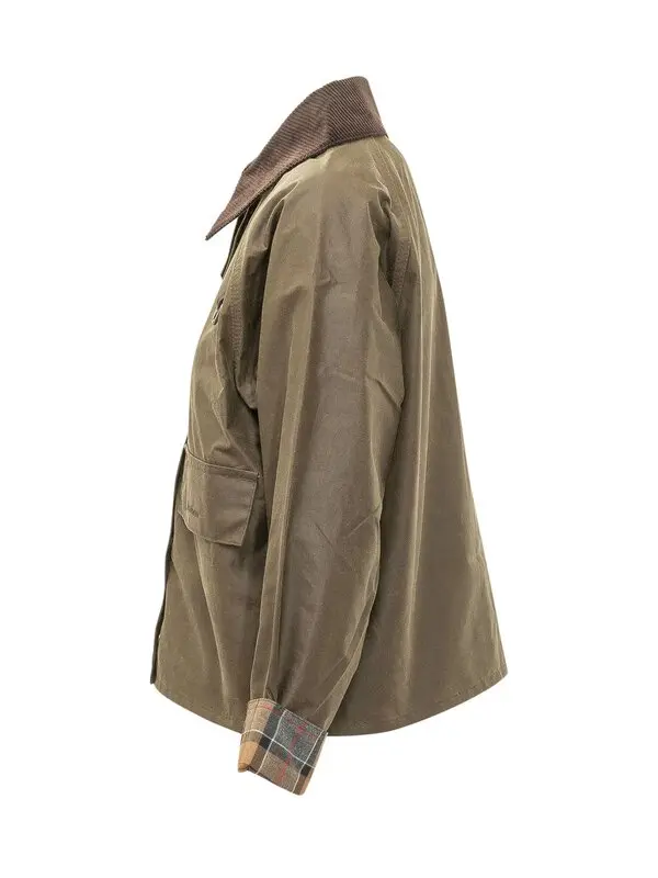 Barbour Cropped Waxfinish Field Jacket