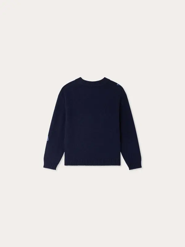 Bonpoint Cherry-intarsia Maxine Sweater