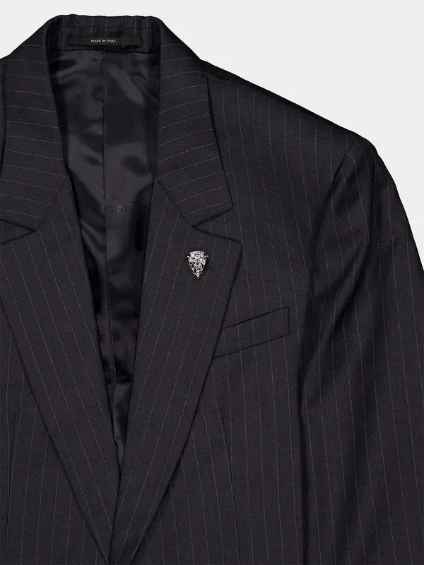 Gucci Pinstripe Suit
