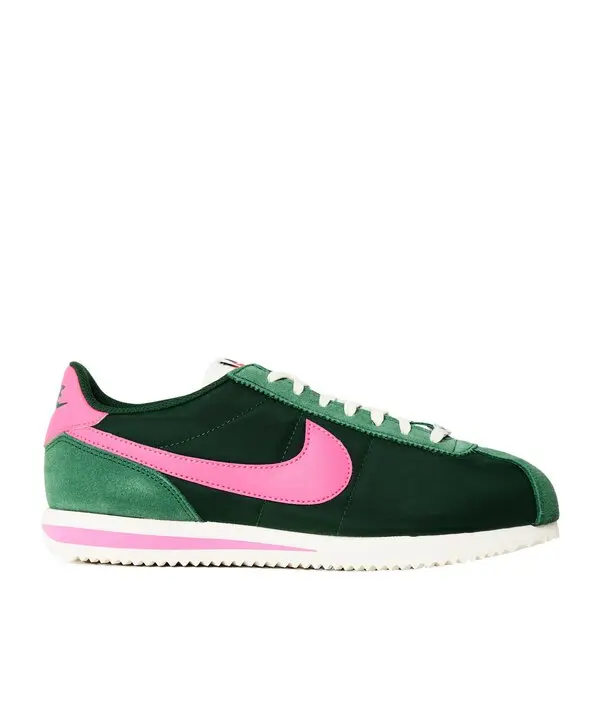 Nike Cortez Vintage Style Lace-up Sneakers - Green