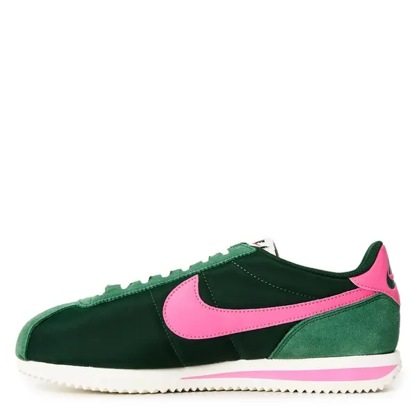 Nike Cortez Vintage Style Lace-up Sneakers - Green