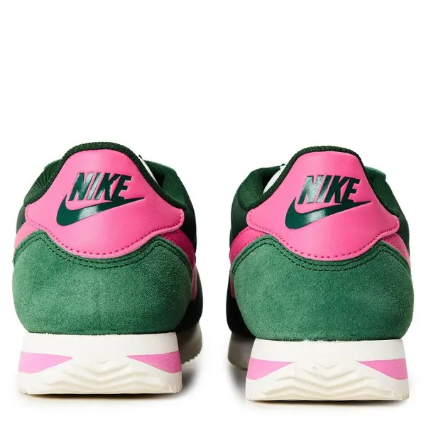 Nike Cortez Vintage Style Lace-up Sneakers - Green