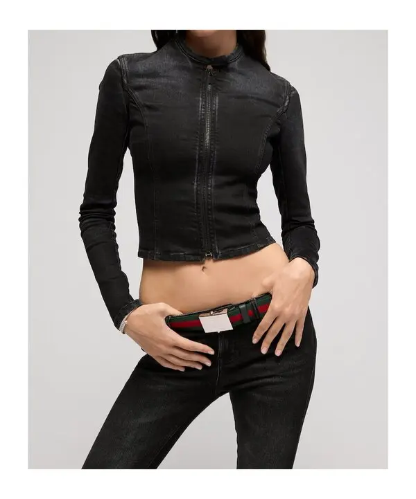 Gucci Stand-collar Zip Jacket