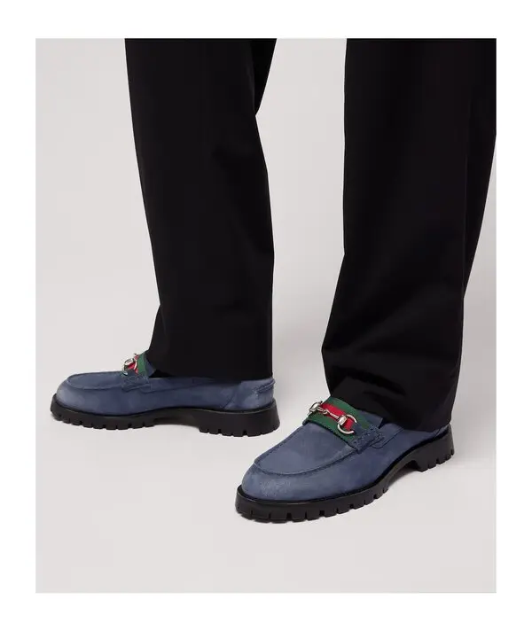 Gucci Loafer With Horsebit And Lug Sole
