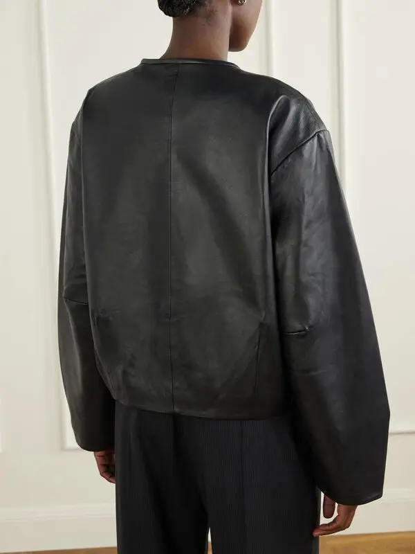 ST. AGNI Leather Jacket