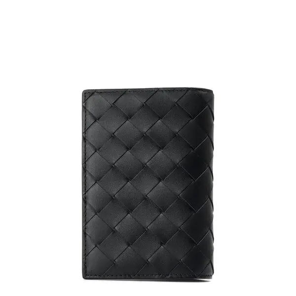 Bottega Veneta Woven Leather Card Holder
