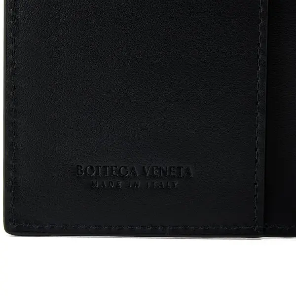 Bottega Veneta Woven Leather Card Holder