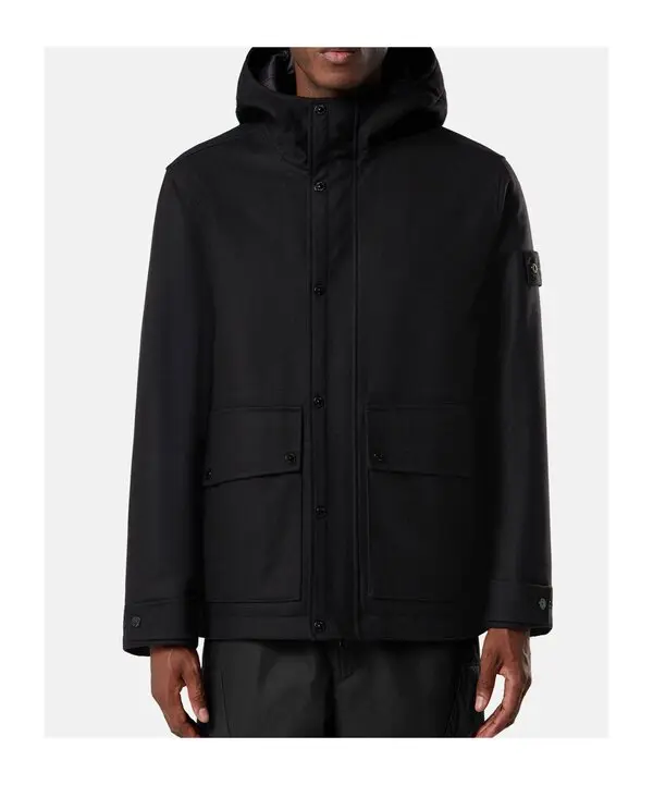 Stone Island Long-sleeve Hooded Jacket