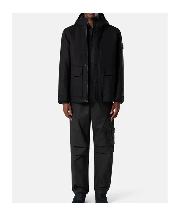 Stone Island Long-sleeve Hooded Jacket
