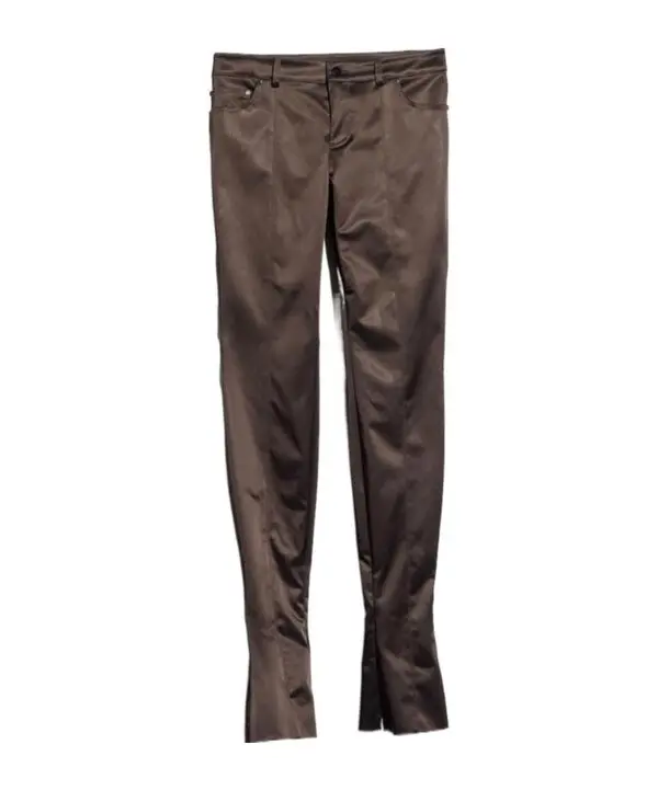 Gucci Stretch Acetate Duchesse Pants - Dark Brown