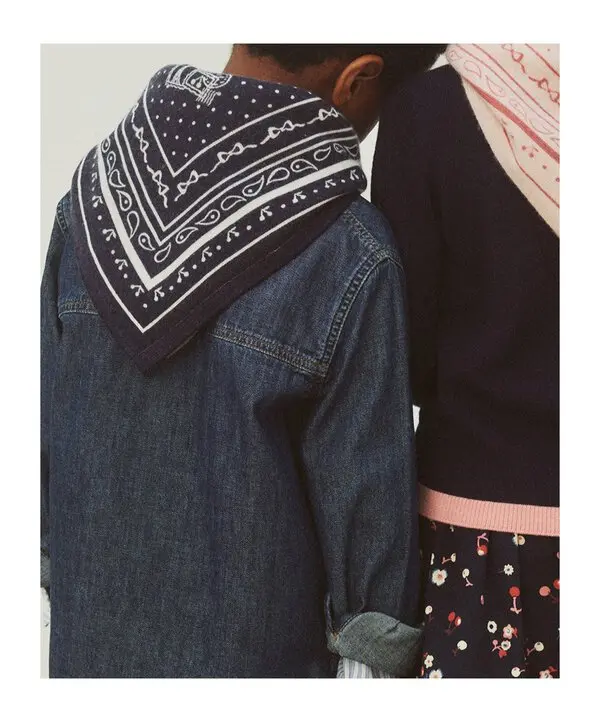 Bonpoint Marcy Paisley-print Scarf
