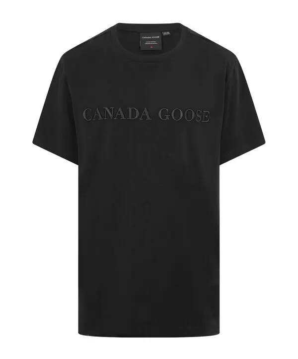 Canada Goose Logo Cotton Tshirt