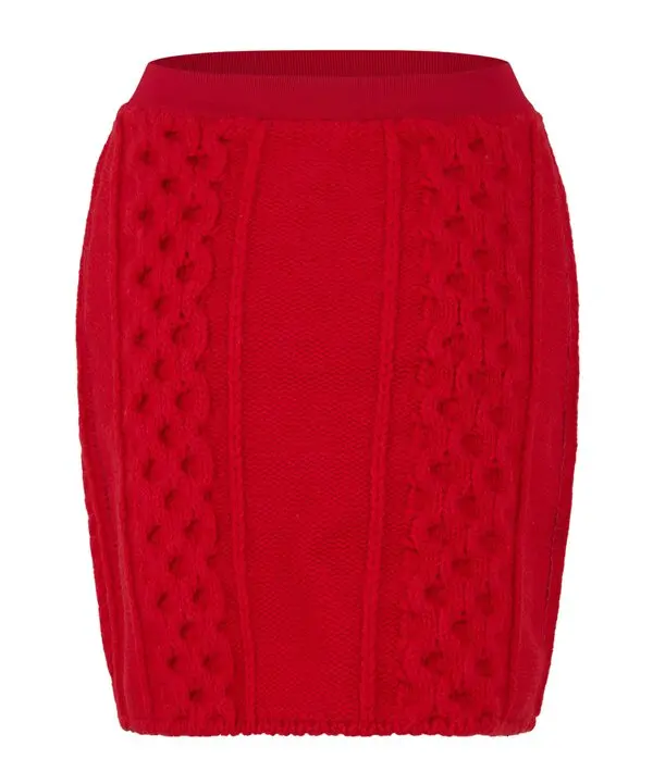 Bottega Veneta Simple Middle Skirt