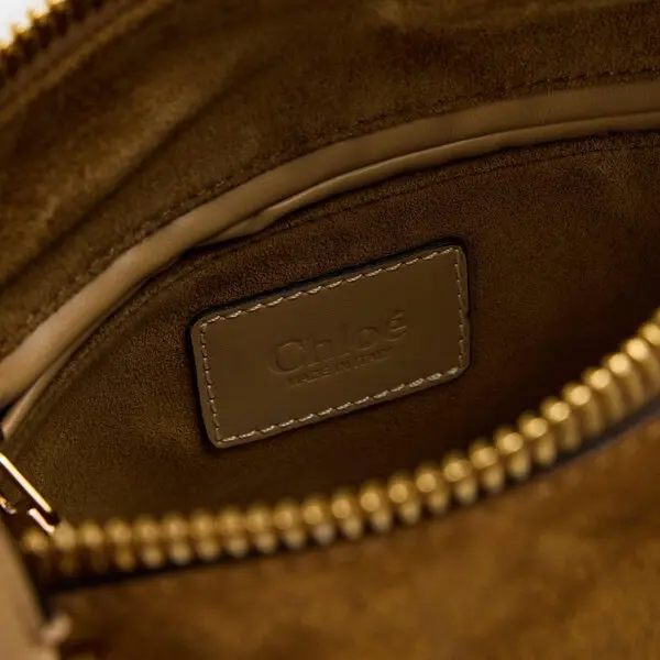 Chloé Color Block Suede Crossbody Bag