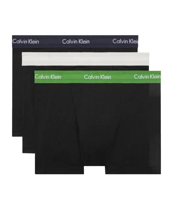 Calvin Klein 3pack Stretchcotton Underwear - Black