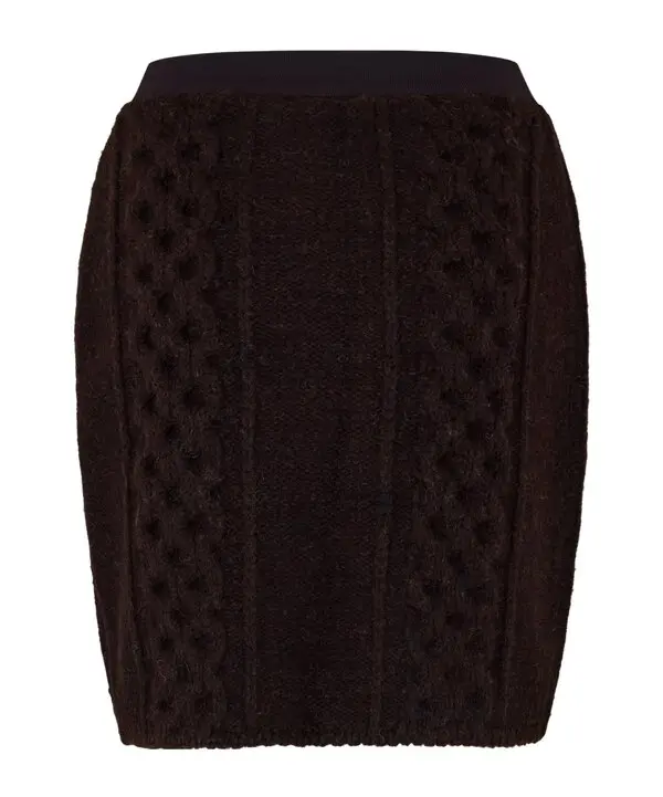 Bottega Veneta Simple Middle Skirt