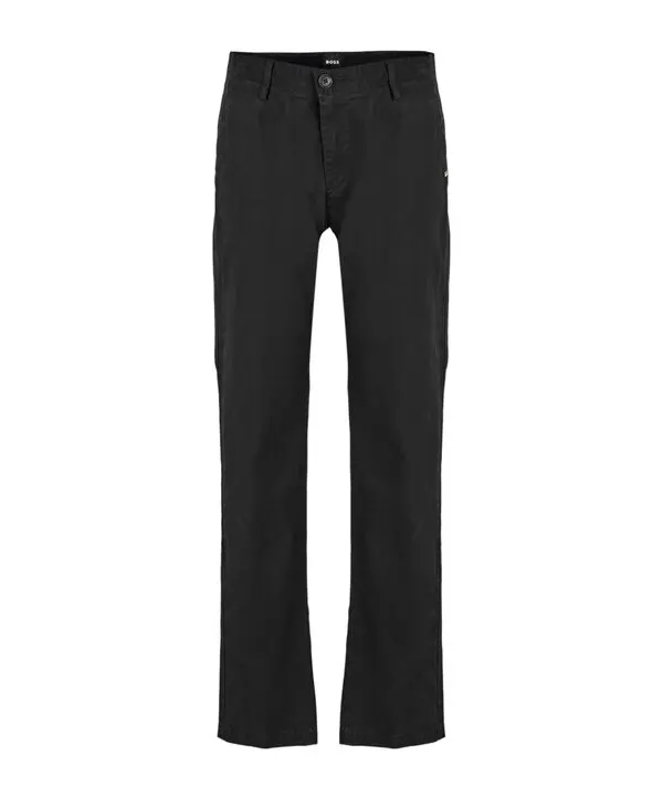 Hugo Boss Straightleg Casual Trousers - Black