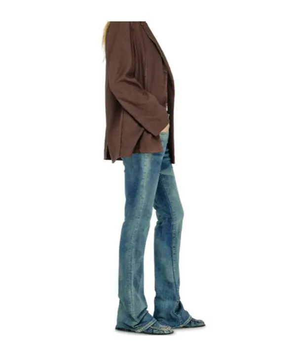 DIESEL® Bootcut Jeans Low Waist 1969 D-ebbey