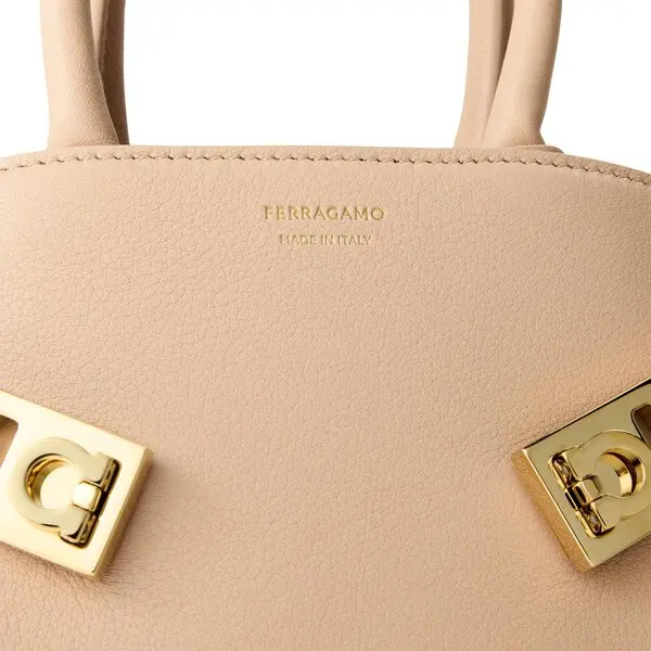 FERRAGAMO Solid Color Crossbody Bag