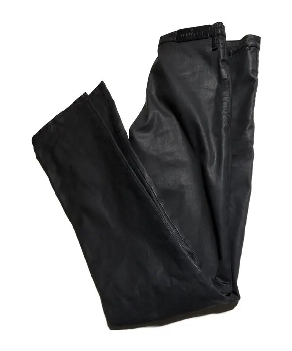 Gucci Coated Stretch Cotton Twill Denim Pants