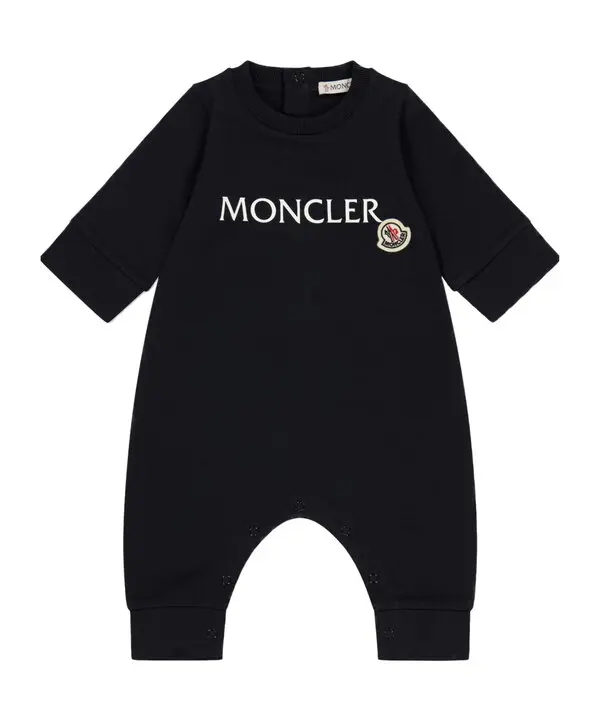 Moncler Simple One-piece Suit - Black