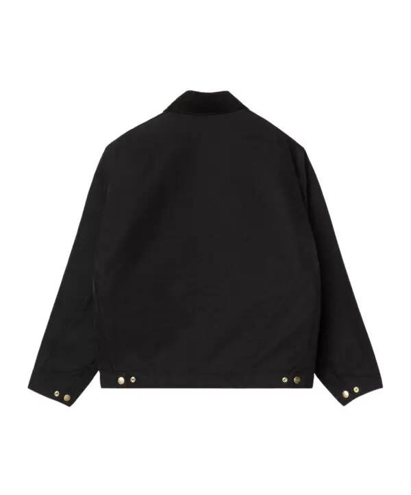 Carhartt Work In Progress Og Detroit Logo-patch Zip-up Shirt Jacket