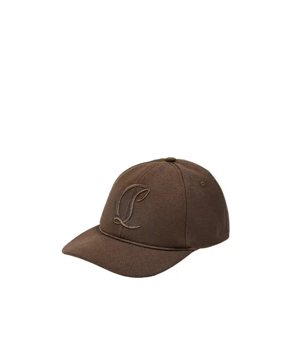 CHRISTIAN LOUBOUTIN Baseball Cap - Brown