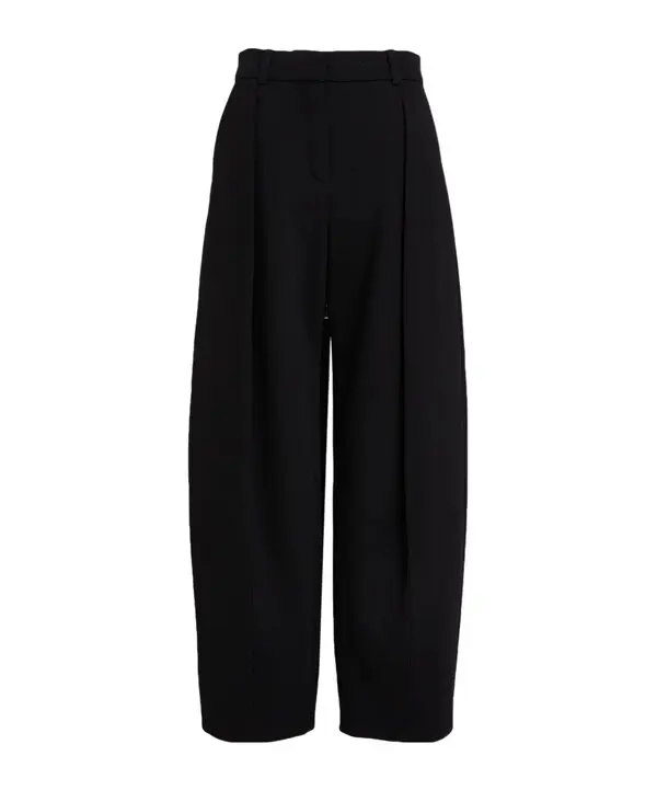 Jacquemus Straight-leg Trousers - Black
