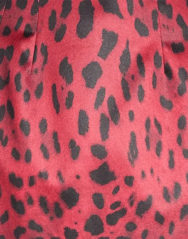 Dolce & Gabbana Leopard Print Stretch Skirt