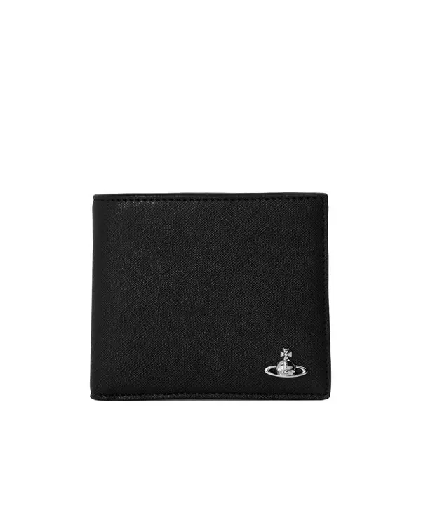 VIVIENNE WESTWOOD Slim Card Holder Wallet - Black