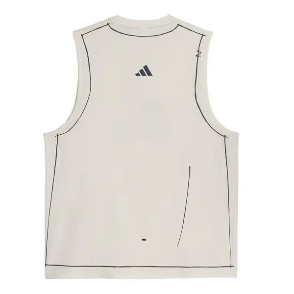 ADIDAS ORIGINALS Fun Graffiti Print Tank Top