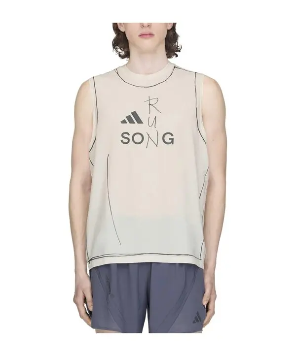 ADIDAS ORIGINALS Fun Graffiti Print Tank Top
