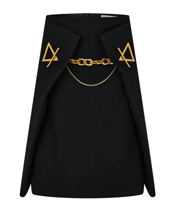 Bottega Veneta Simple Middle Skirt