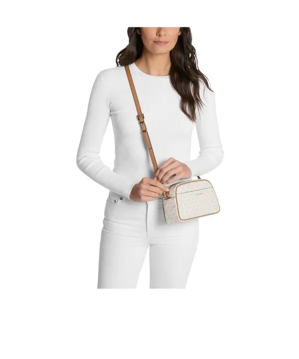 Michael Kors Off Monogram Camera Crossbody Bag